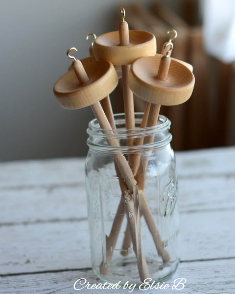 Top Whorl Drop Spindle – Created by Elsie B